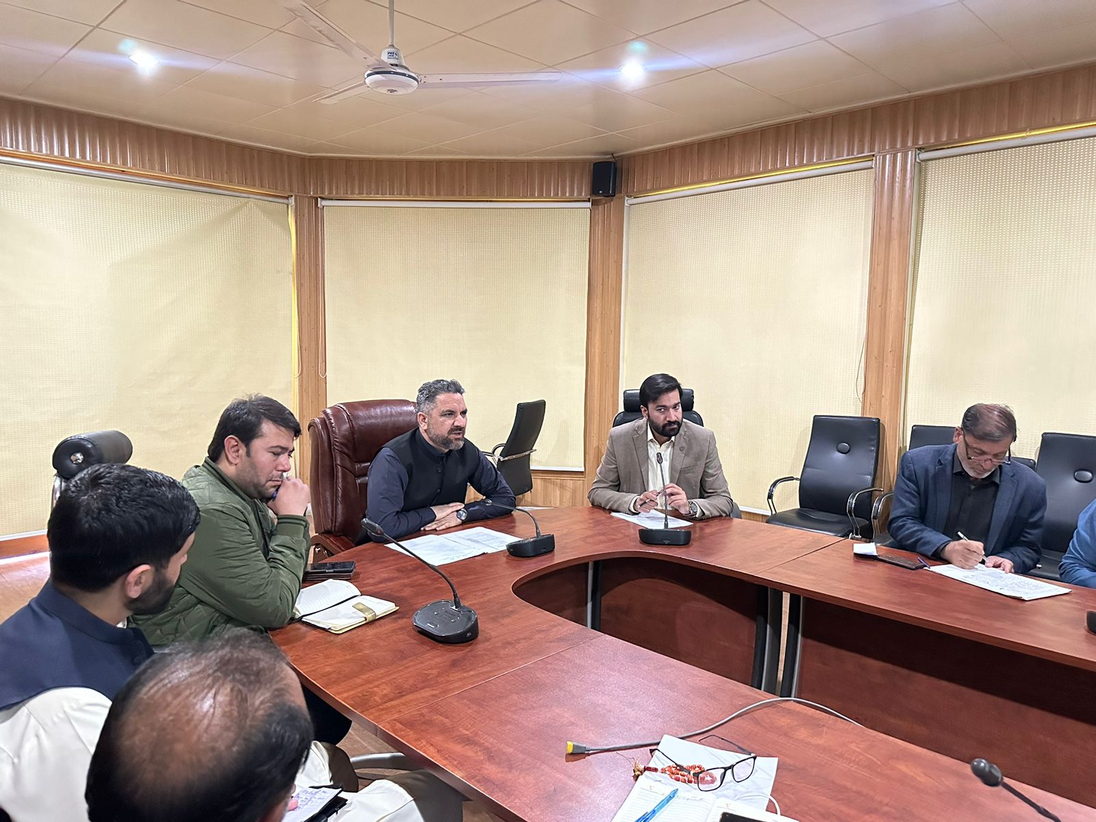 DC Lower Chitral chairs a meeting to review for Eid arrangements ...